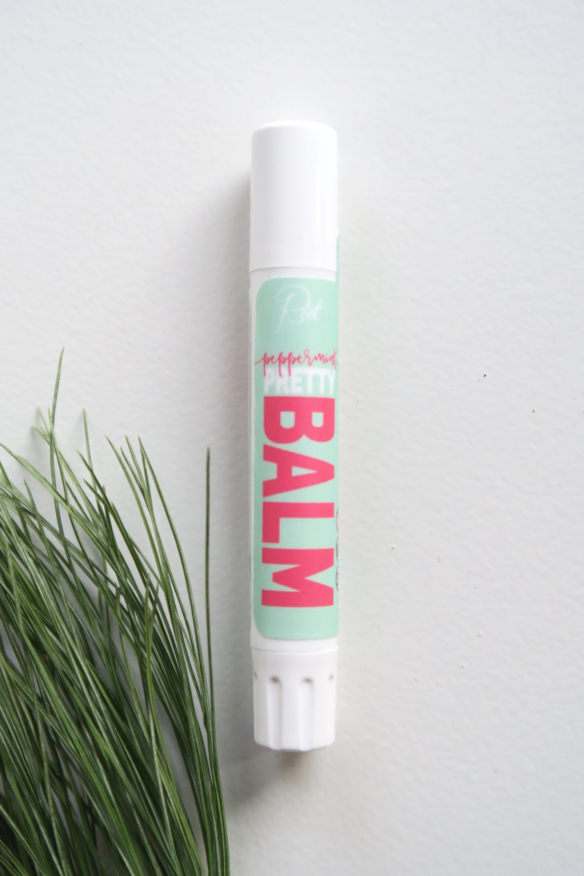 Clear Peppermint Pretty Balm • 100% Natural • Vegan • Moisturizing Lip ...