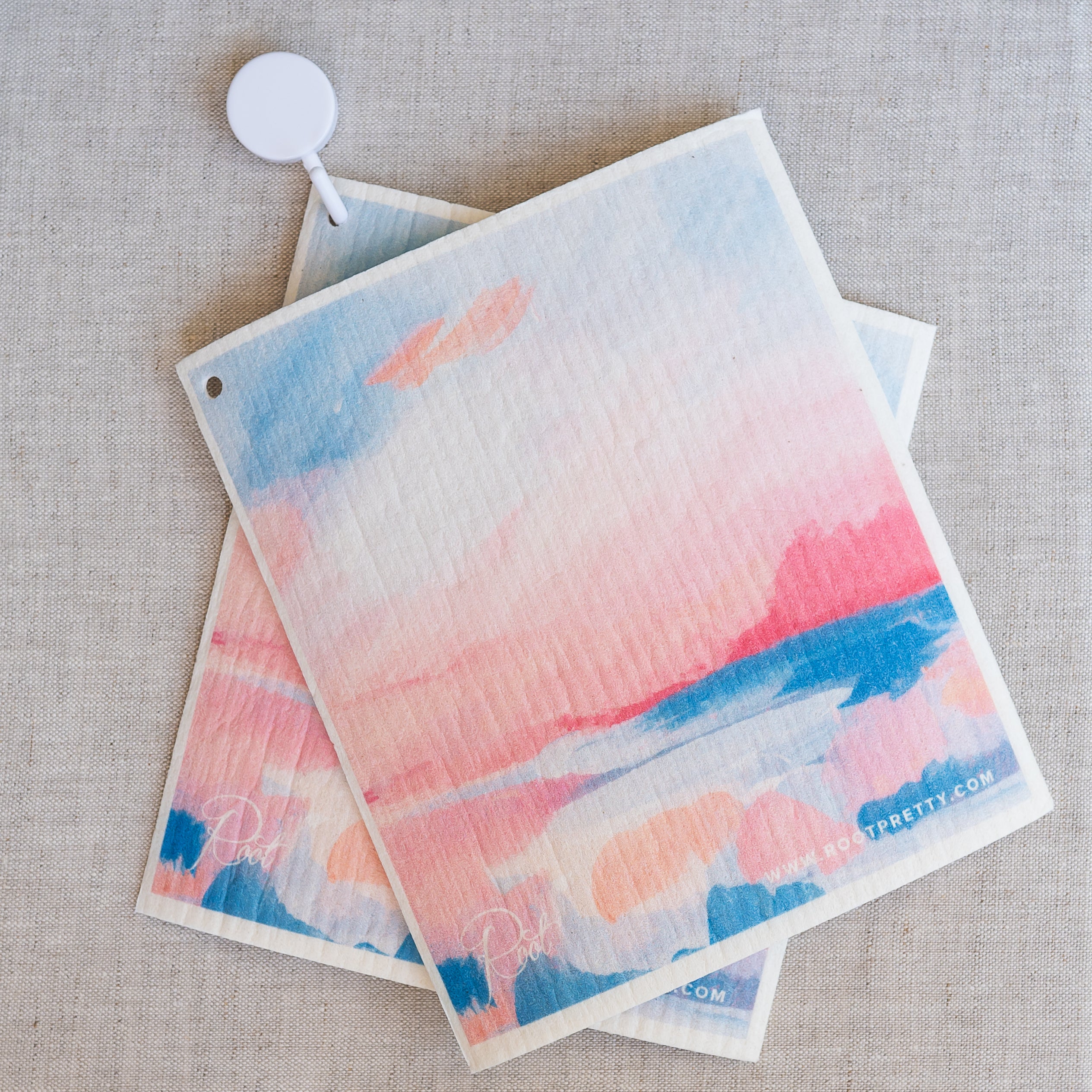Eco Pretty Cloth • 2-Pack + Hook – Root
