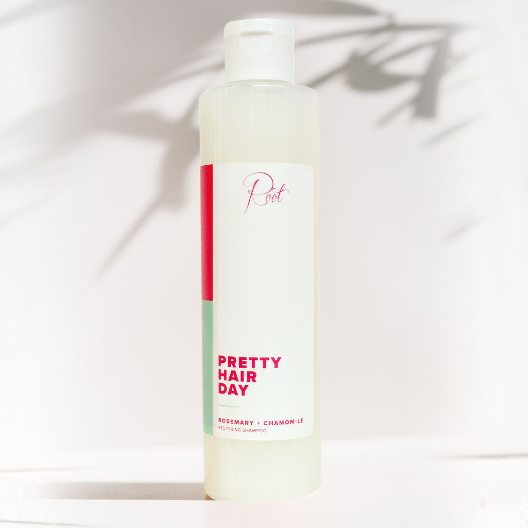 Pretty Hair Day Rosemary + Chamomile Restoring Shampoo – Root